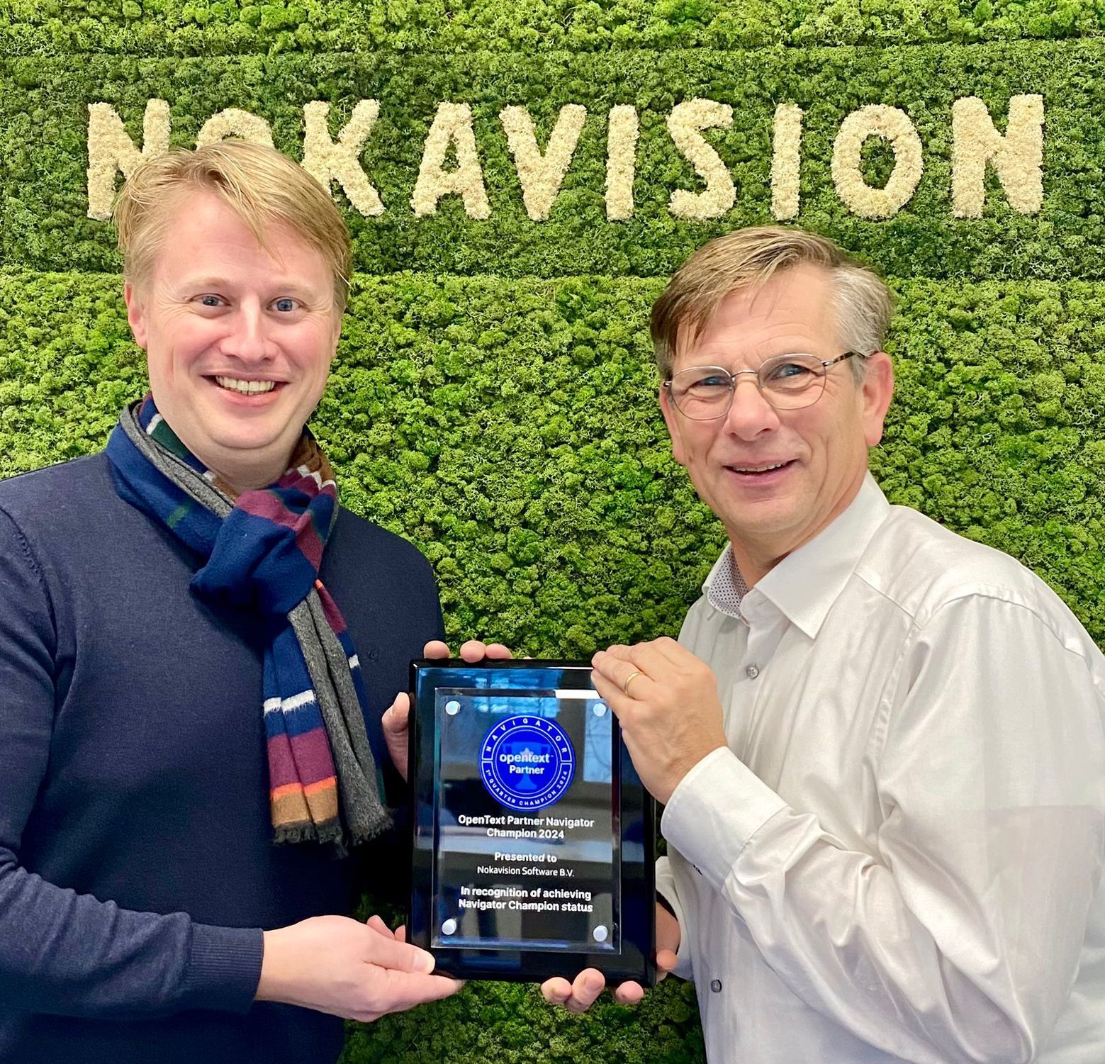 OpenText Partner Navigator Champion 2024 - Nokavision.com